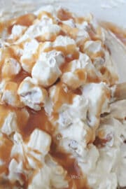 Caramel Apple Fluff Salad - We Dish It Up We Dish It Up