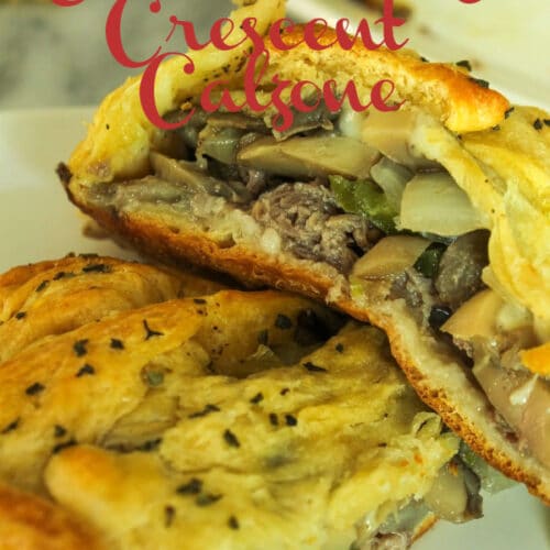 Philly Cheesesteak Crescent Calzone Philly Cheesesteak Cresent Calzone