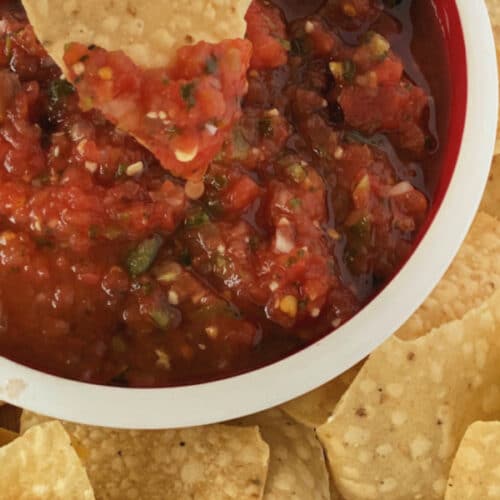 Easy Spicy Hot Salsa Easy Spicy Hot Salsa We Dish It Up We Dish It Up
